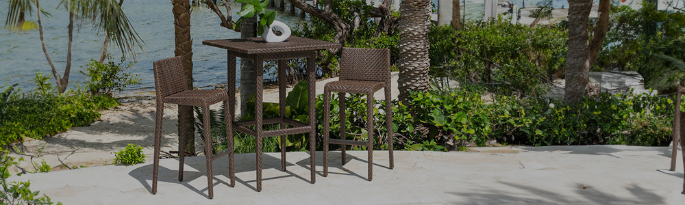 Wicker Bar Pub Sets & Outdoor Entertaining | Modern Wicker