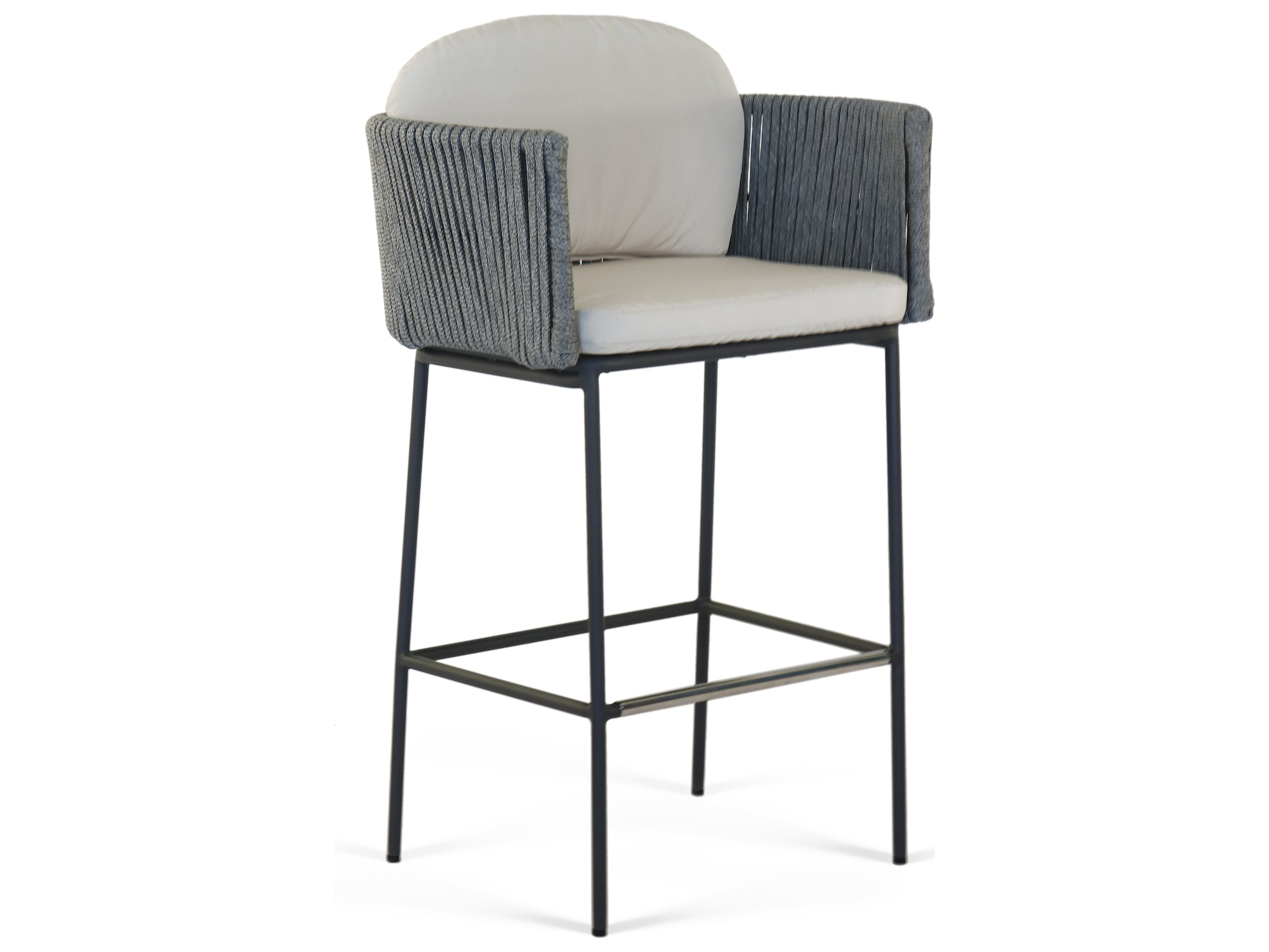 Boston Barstool with Sunbrella Cushion - Stylish Outdoor Seating ...